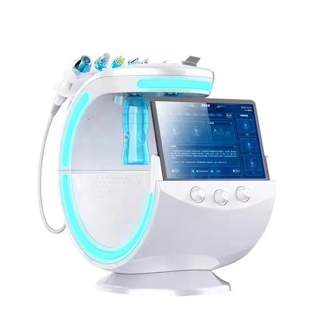 Skin Care Hydra Facial Machine 1MHZ Hydrafacial Dermabrasion Device 7 In 1