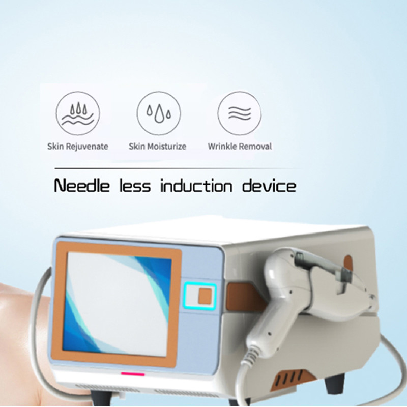 Two Handles Skin Care Machine Customized Needle Free Mesotherapy ...